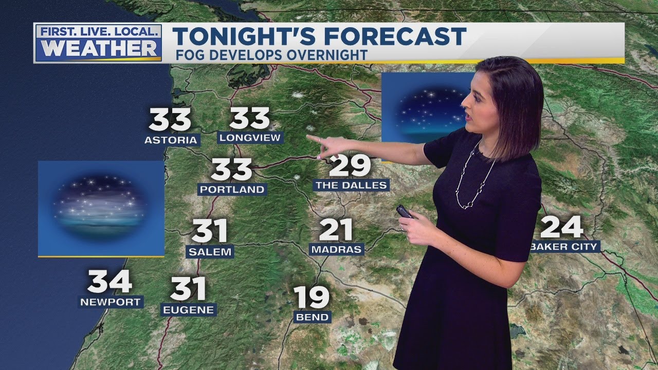 Sunday evening FOX 12 weather forecast (2/9) - YouTube