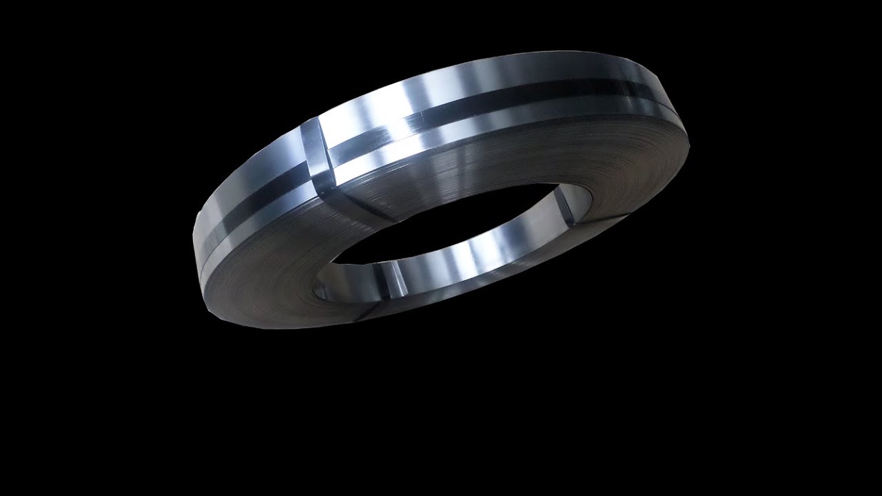 SAE 1075 CK75 C75 C75S Spring steel strips - YouTube