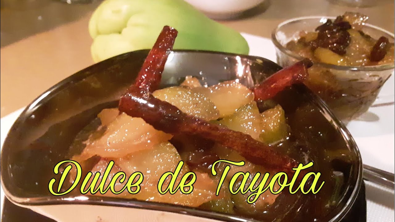 Como hacer un rico dulce de tayota + Receta Facil + pocos ingredientes ...