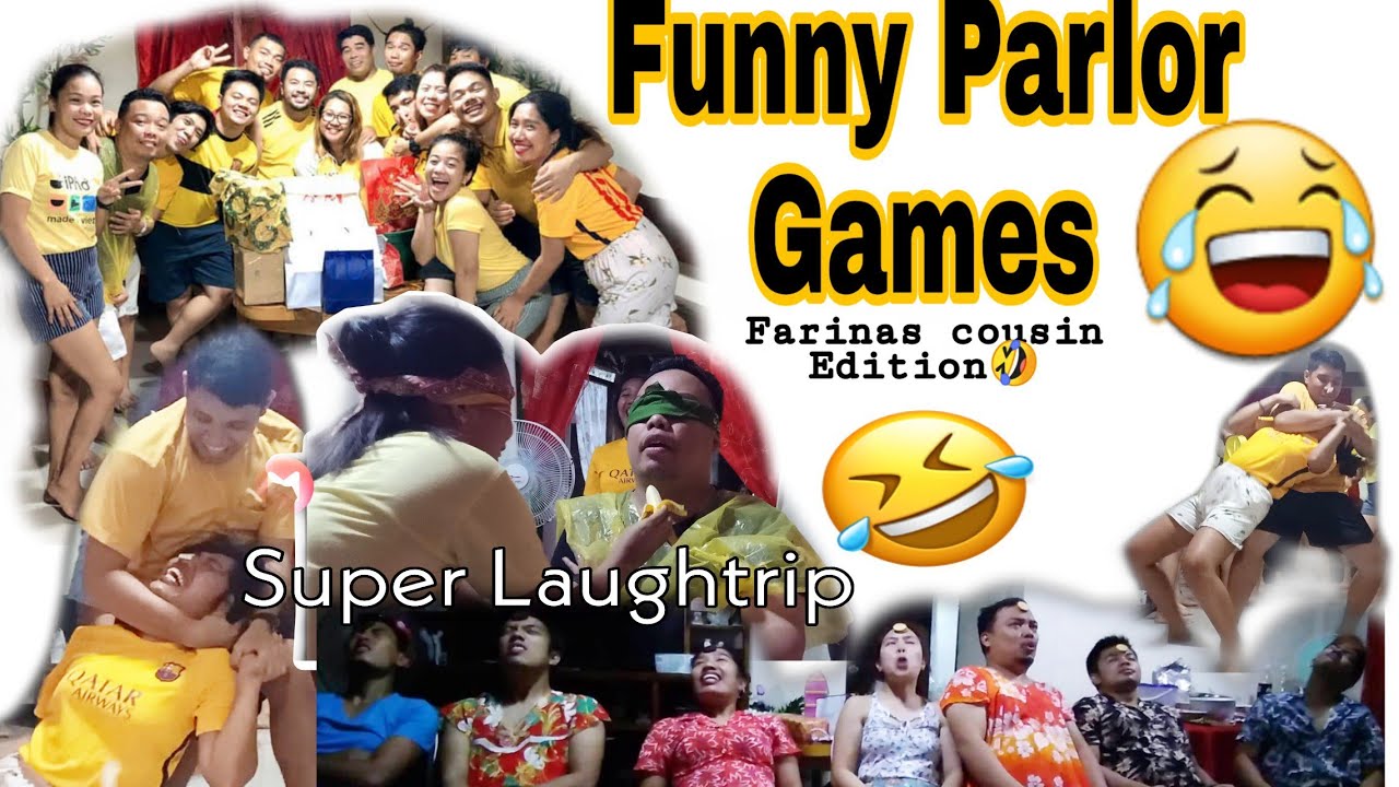 Funny Parlor Games Ideas😅|ft.Farinas Cousins|Christmas Party Games ...