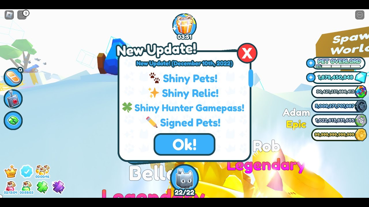 [ SHINY] Pet Simulator X! - YouTube