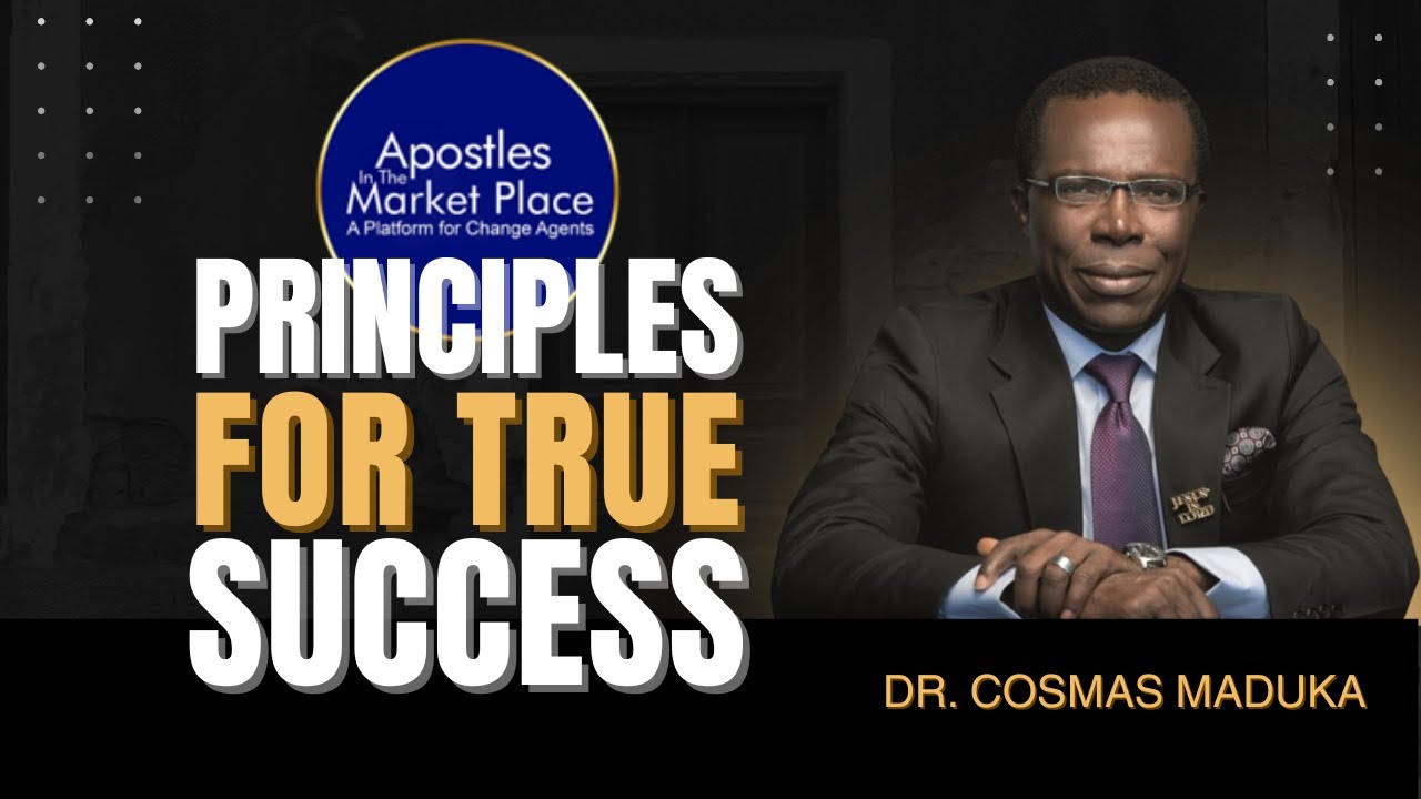 PRINCIPLES FOR TRUE SUCCESS - YouTube