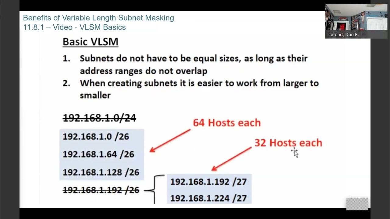 NetAcad ITN Module 11 Part 3 - IPv4 Addressing PowerPoint Presentation - YouTube