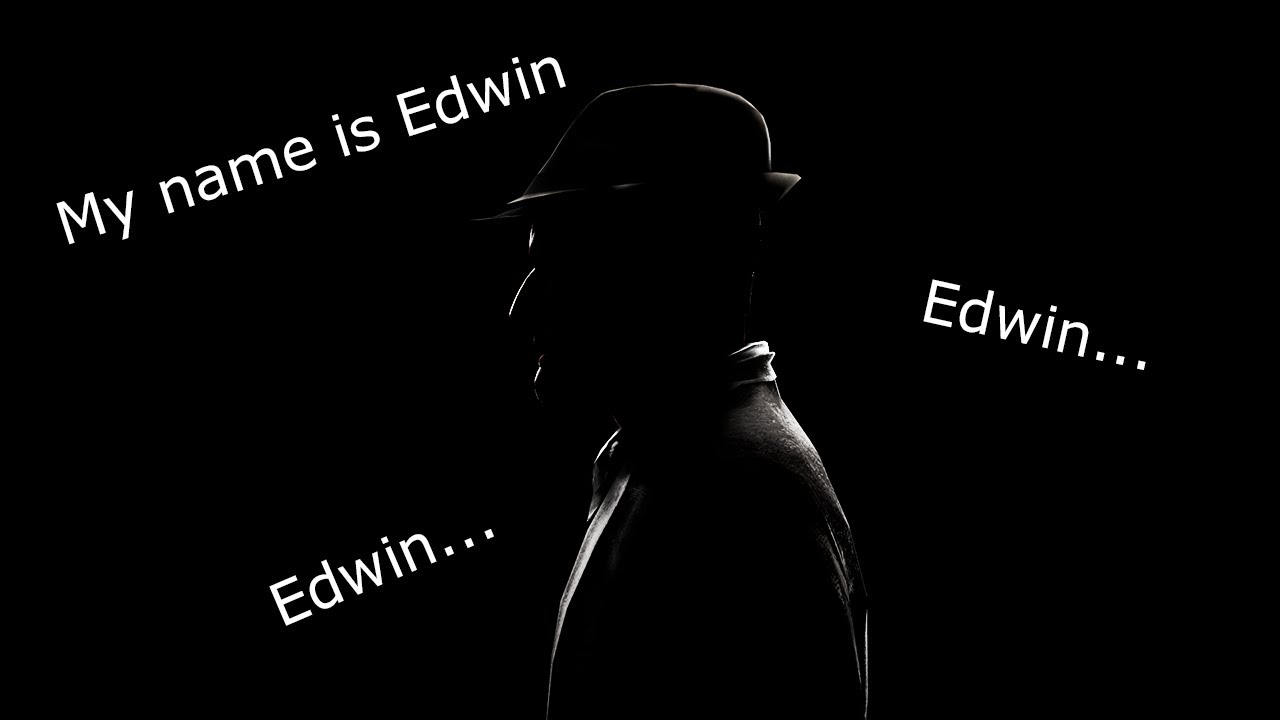 My name is Edwin... - YouTube