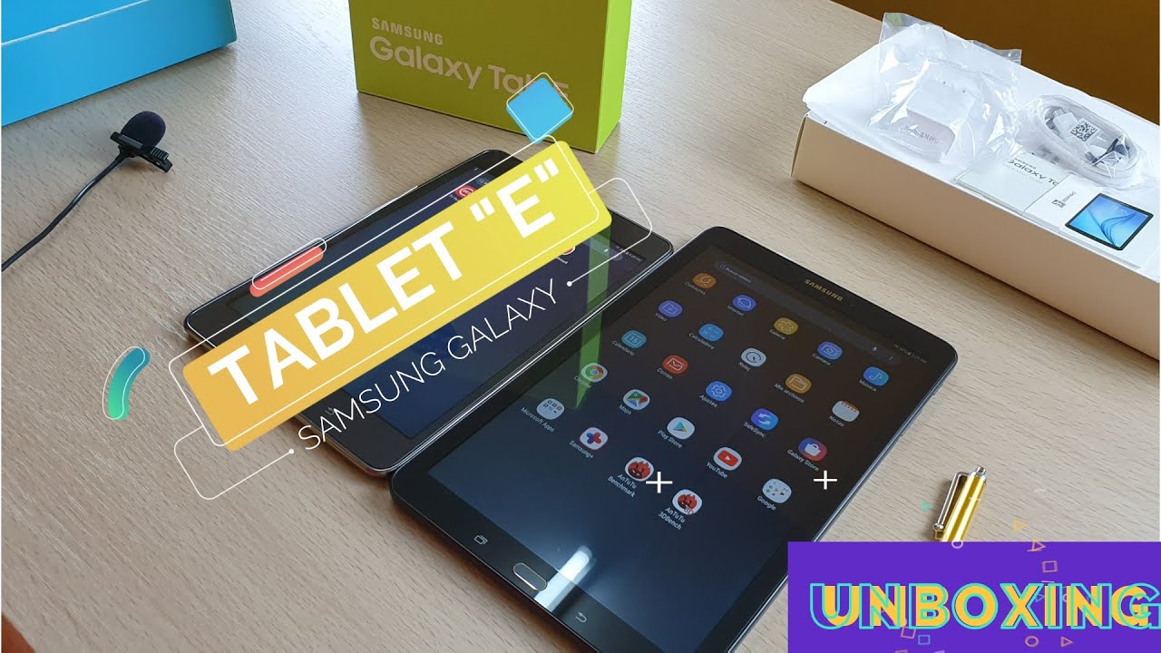 SAMSUNG GALAXY TAB E, 9 6 LCD - YouTube