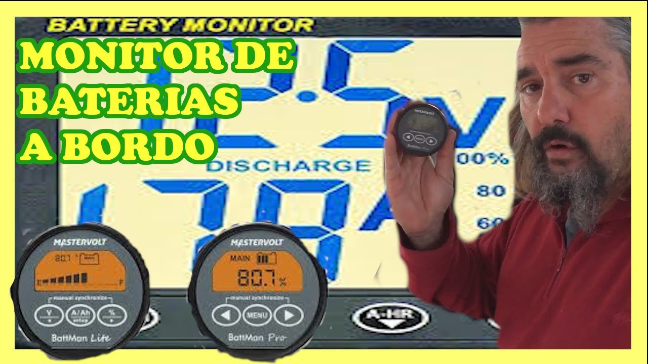 MONITOR DE BATERIAS NASA BM1 O MASTERVOLT BATTMAN PRO, MONITOR BATTERY ...
