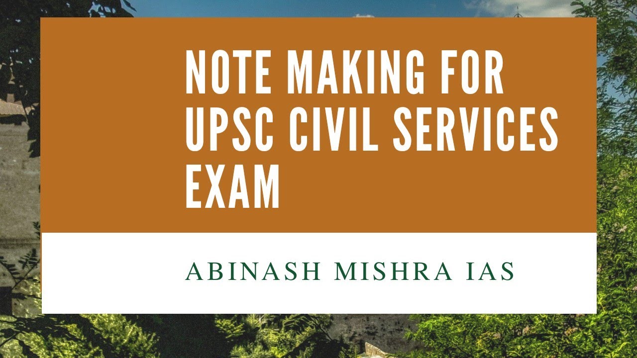 Note making for UPSC CSE 2/2 | IAS EXAM | Evernote | UPSC topper's ...