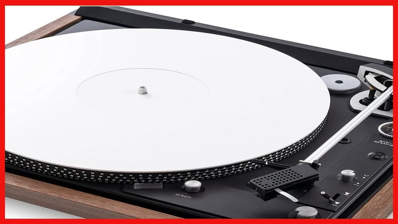 White Acrylic Turntable Mat by Break Tradition - Vinyl Record ...