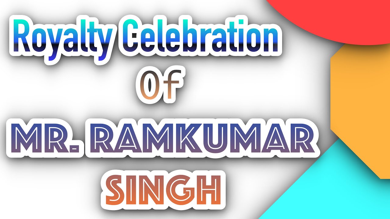 Royalty Celebration of Mr. Ramkumar Singh | Diamond Wellness Jodhpur | Lockdown Hero - YouTube