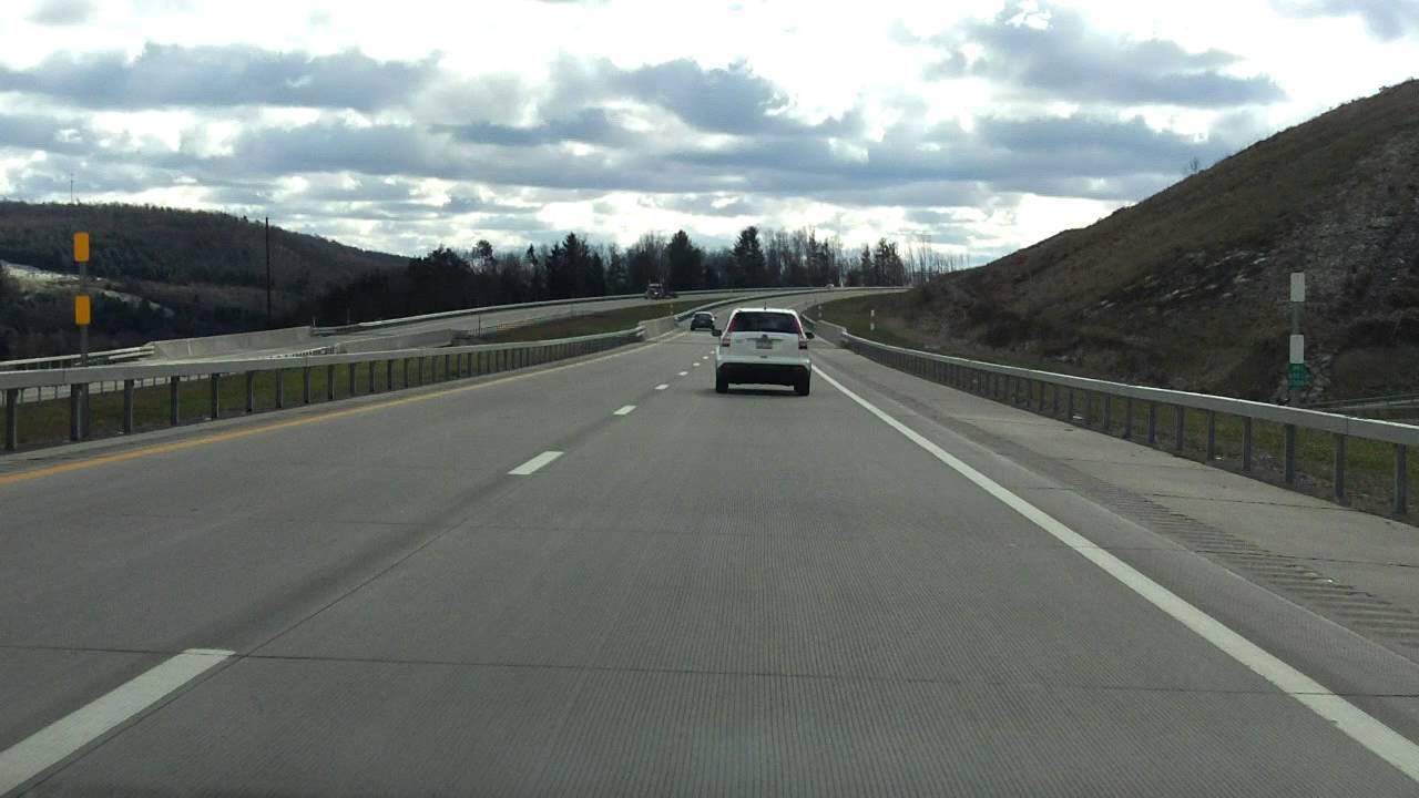 Interstate 99 - New York (Exits 6 to 1) southbound - YouTube
