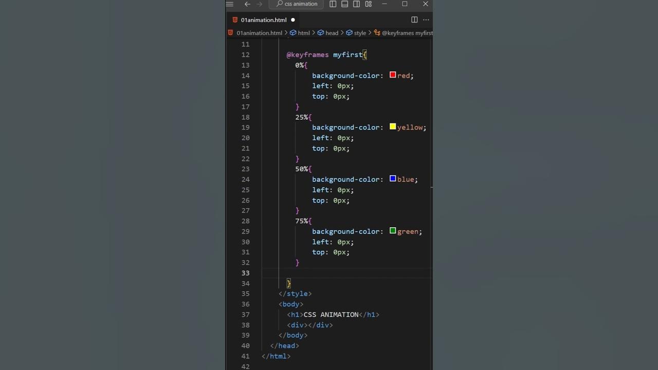 Css Animation Effects Tutorial Html Css Html Css Codingbipro Youtube