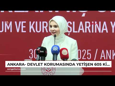 Ankara- Devlet korumasında yetişen 605 kişi kamuya atandı