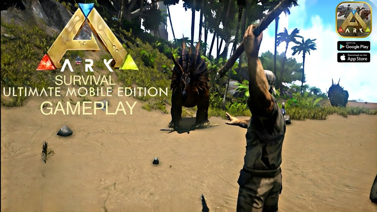 Ark Ultimate Survival Edition Mobile Gameplay - YouTube