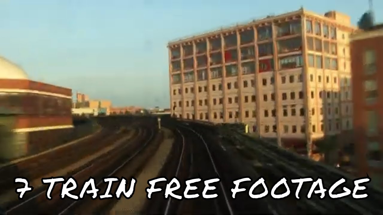 MTA 7 Train Front View Ride HD--Bryant Park to Flushing (Royalty Free ...