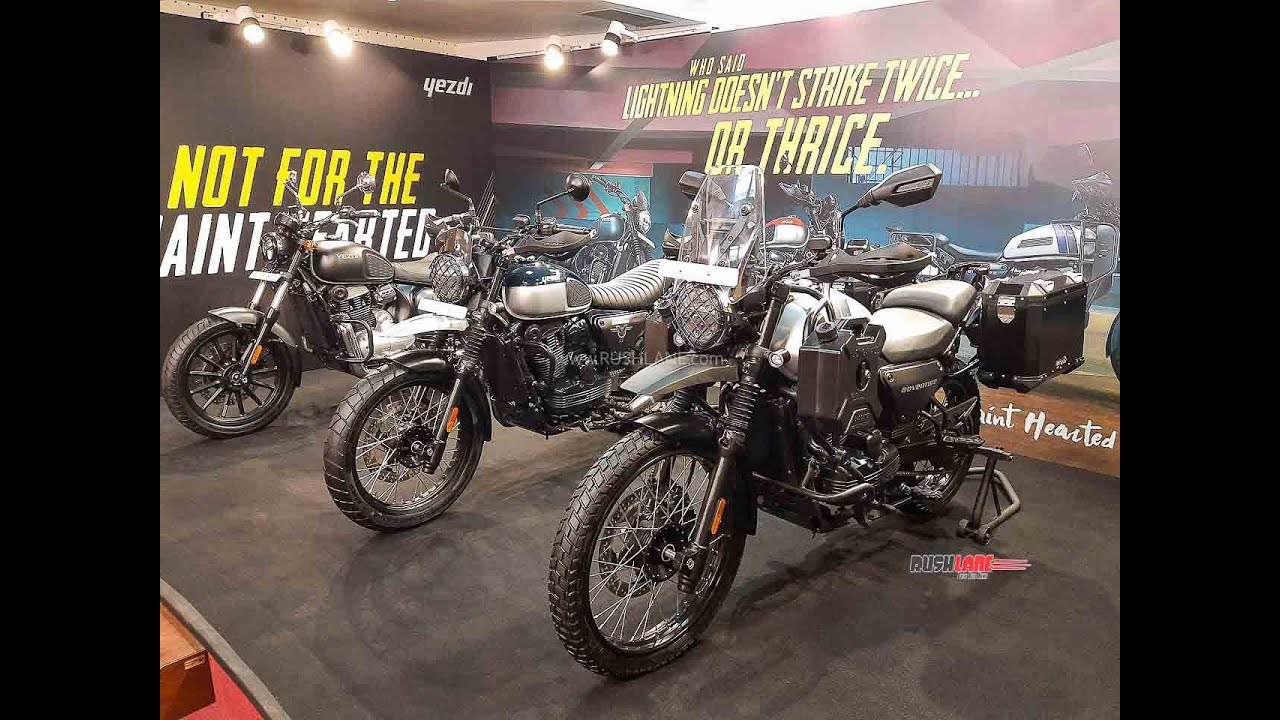 Yezdi Motorcycles - First Look - YouTube