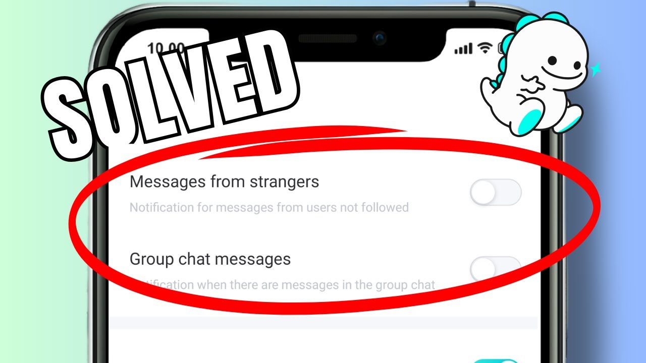 How to turn off group chat notifications on Bigo - YouTube