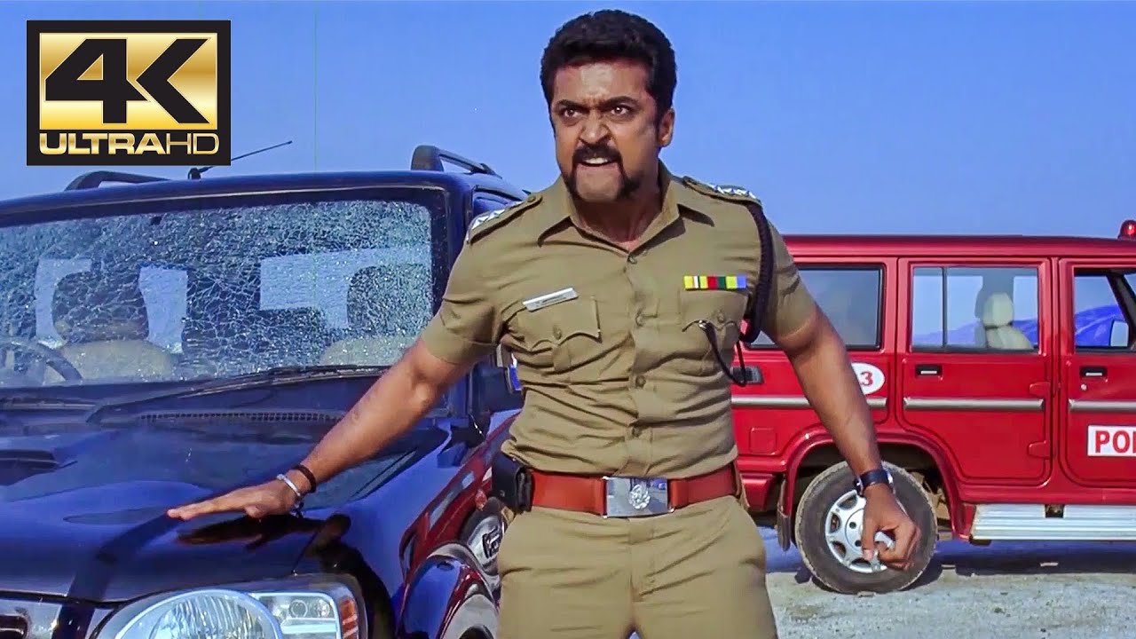 Durai Singam got suspended | Singam 2 | 4K (English Subtitles) - YouTube