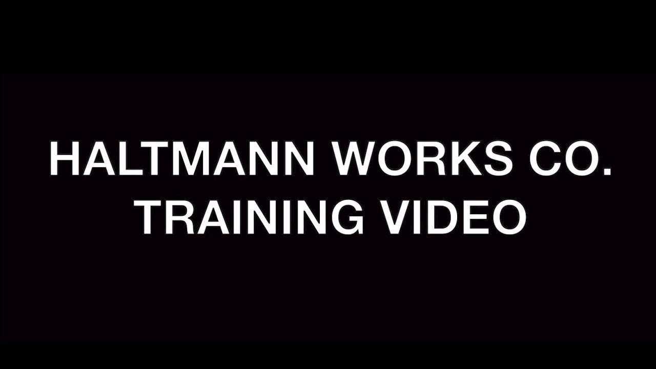 The Haltmann Works Co. Training Video (Emailing Rips, Art, and King for ...