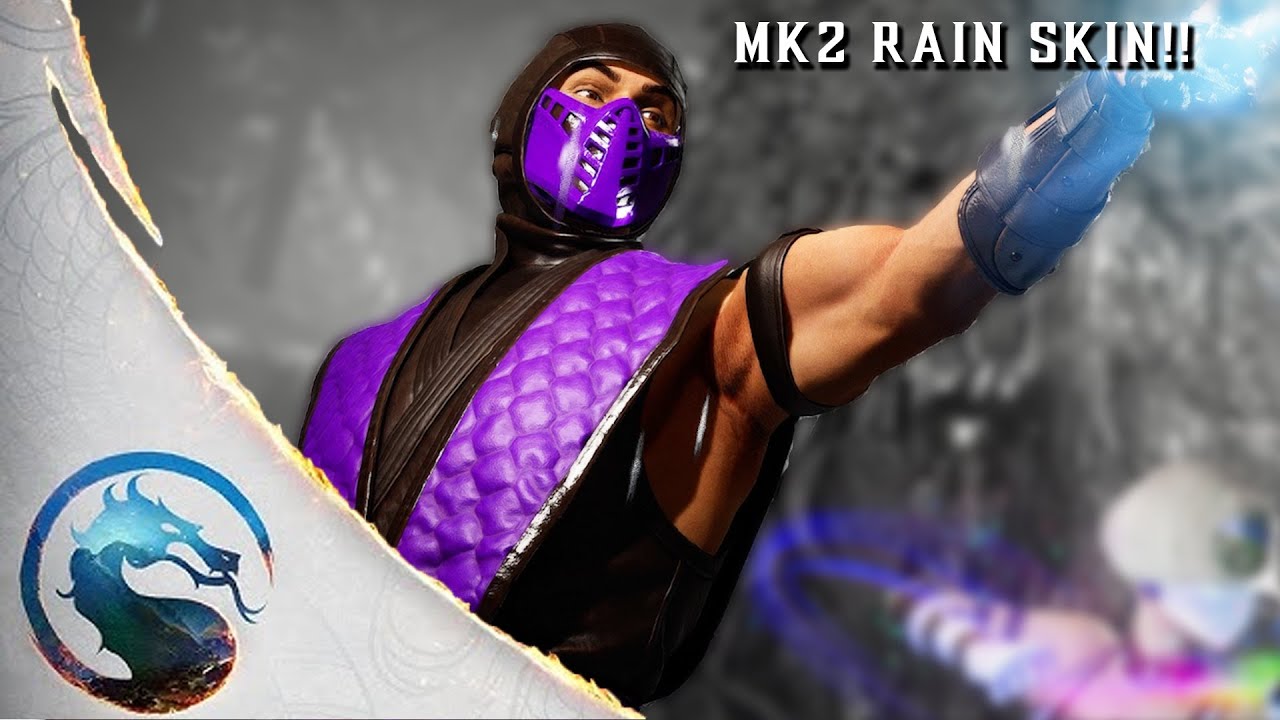 Mortal Kombat 1 - Classic MK2 Rain Ninja Skin! (Mod) - YouTube