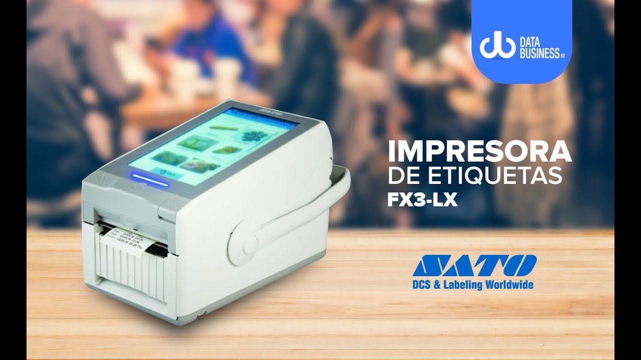 Impresora Portátil SATO FX3 LX - YouTube