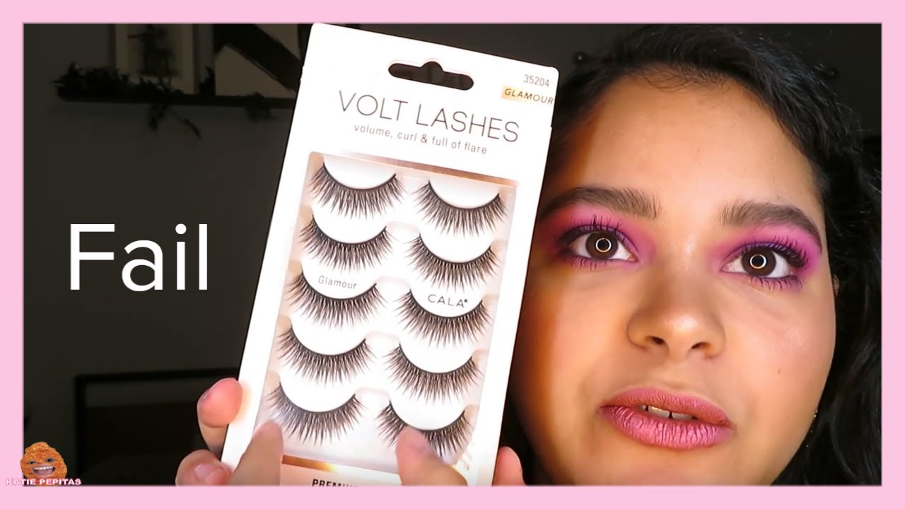How To Not Apply Falsies Fail - YouTube