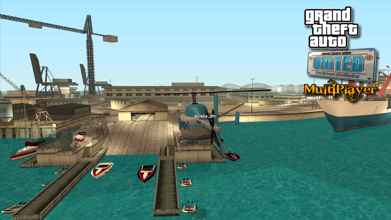 GTA United 1.2v - Modo Multiplayer (GTAU:MP) - YouTube