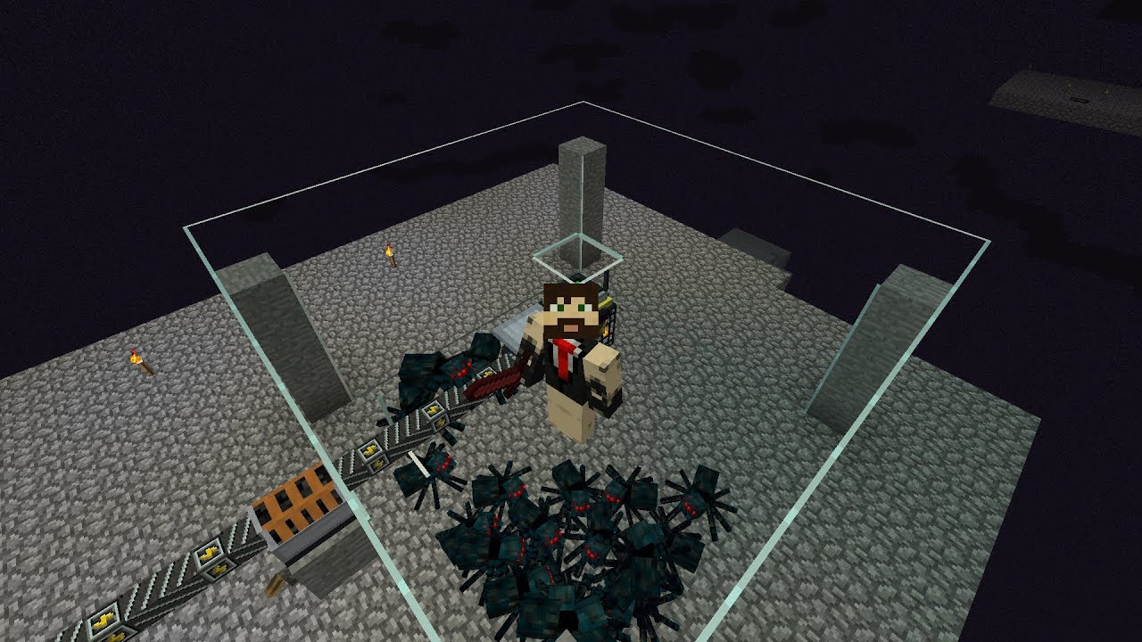 Monster FTB Rotarycraft Spawner Controller tutorial, I have a face - YouTube
