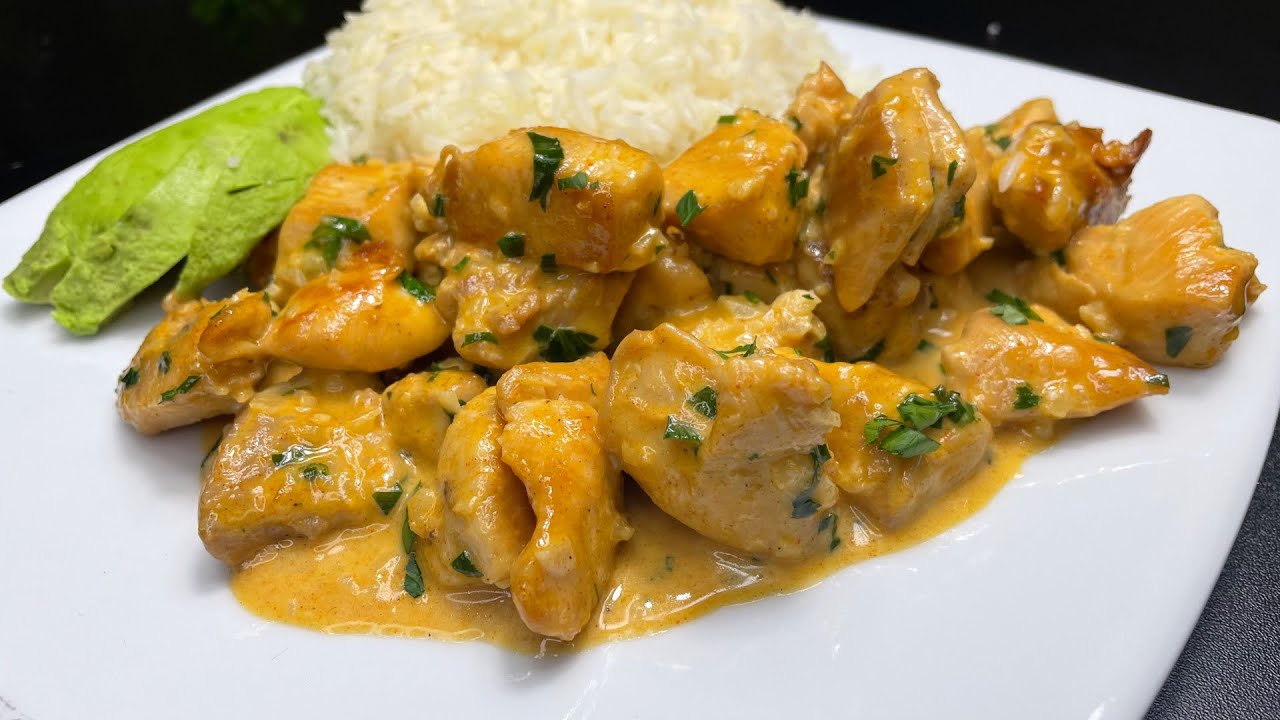 Pollo al Ajillo - YouTube