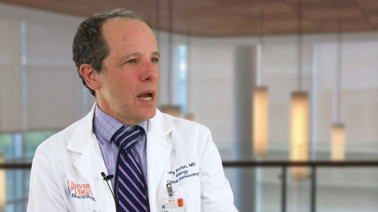 Allergist, Clinical Immunologist Larry Borish, MD - YouTube