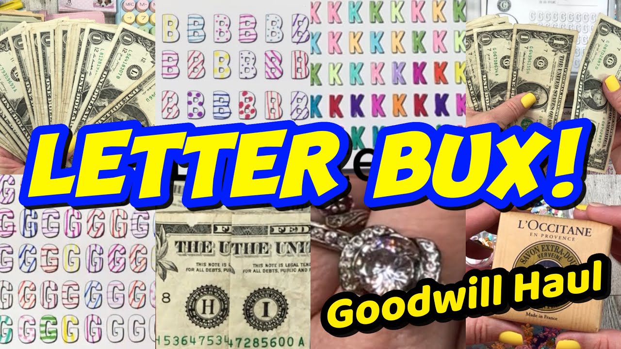 LETTER BUX SAVINGS CHALLENGE CASH ENVELOPE STUFFING! Budgeting for ...