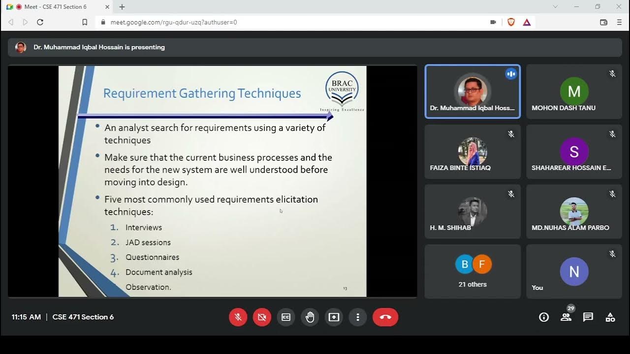 3 Week 3 Lecture 6 Requirements Determination 2022 02 19 11 06 48 - YouTube