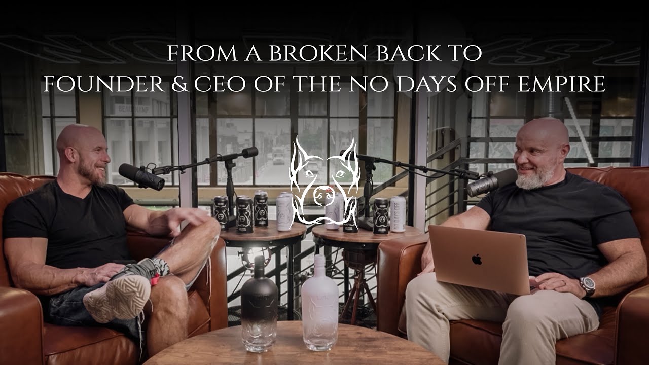 From a Broken Back to Founder & CEO of the NO DAYS OFF Empire | Manning ...