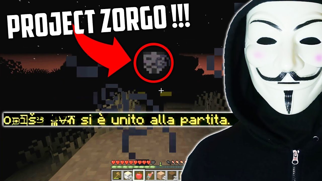 HO INCONTRATO PROJECT ZORGO SU MINECRAFT !!! - YouTube