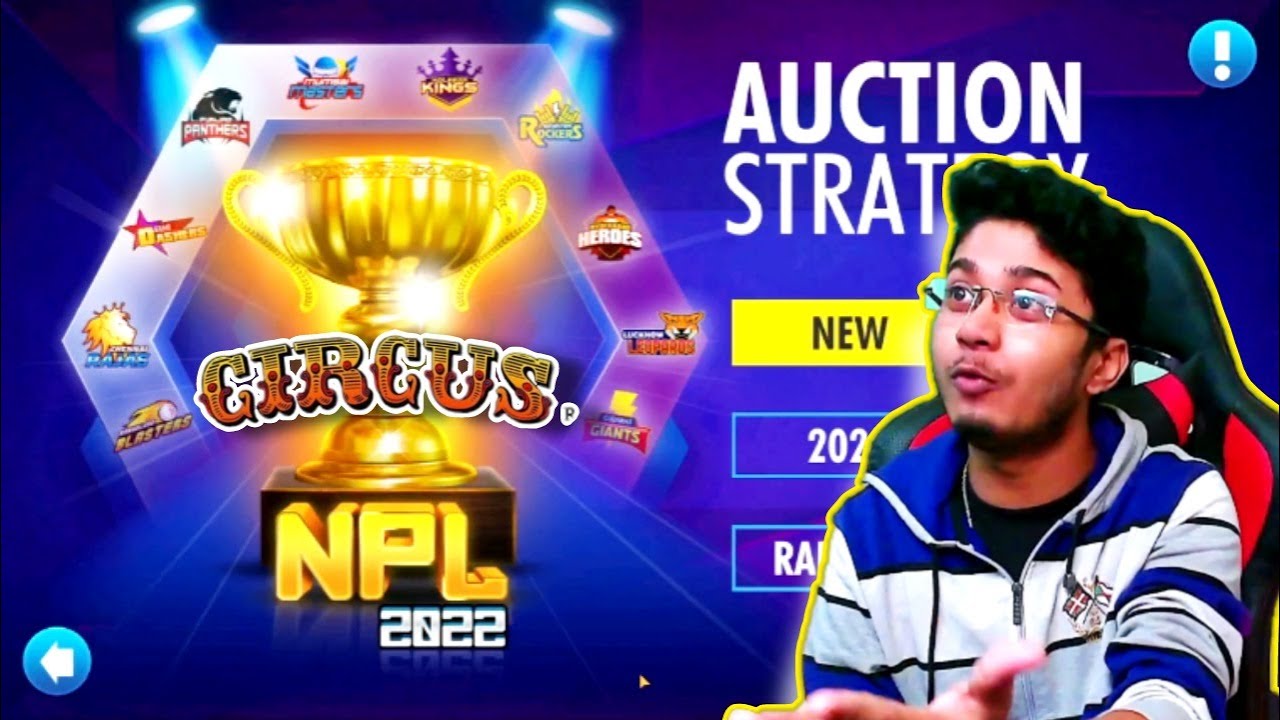WELCOME TO 2023 NEW NPL AUCTION CIRCUS IN WCC3 || IPL Auction Live ...
