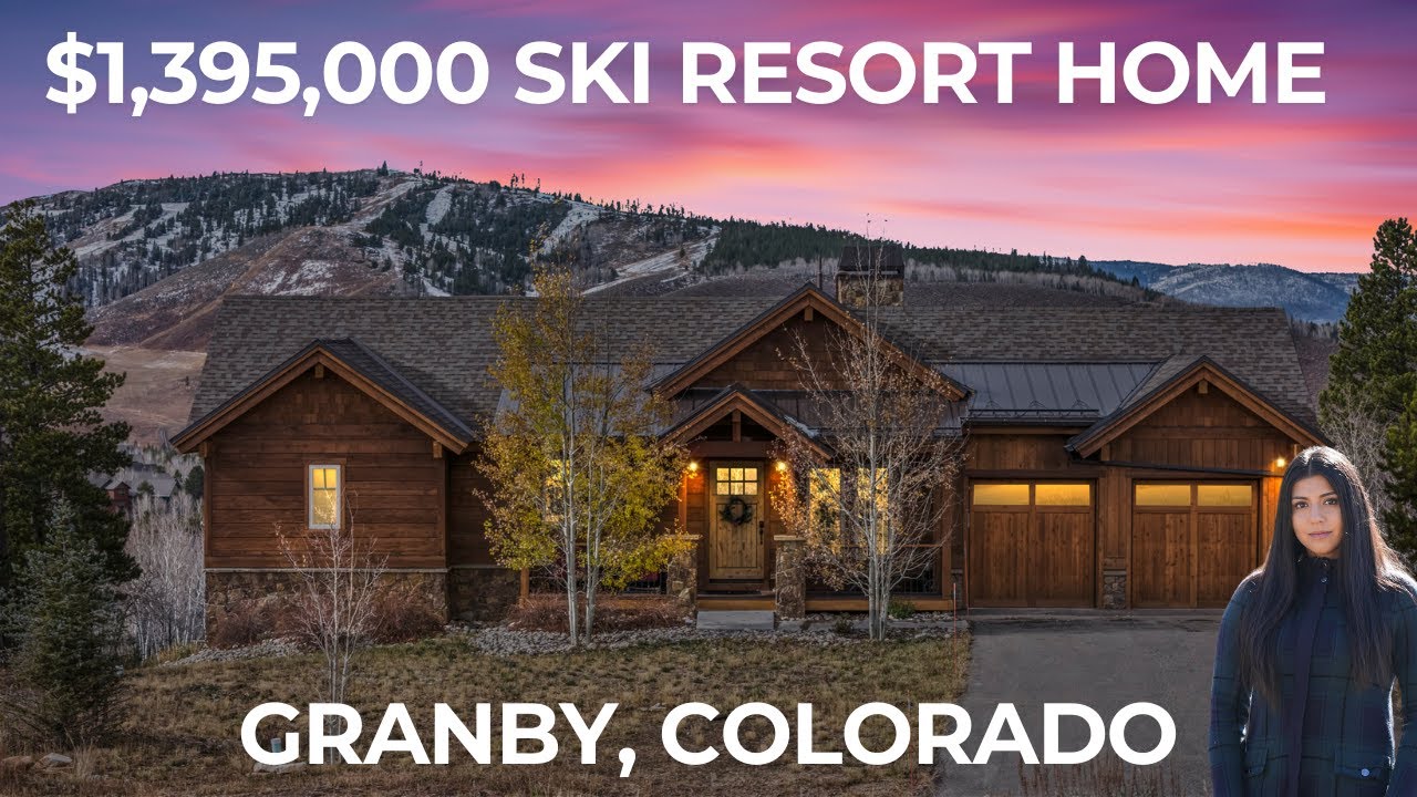 GRANBY RANCH SKI RESORT HOME WITH INCREDIBLE SKI SLOPE VIEWS - YouTube