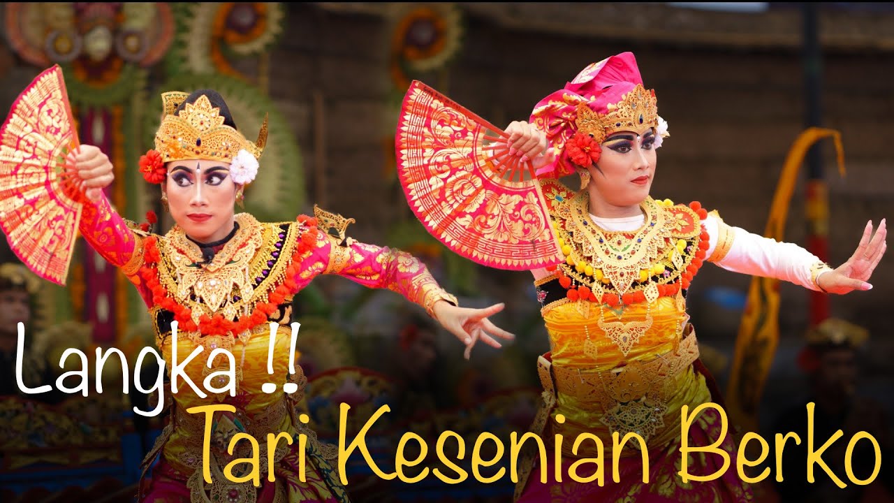 Tarian Langka!! Kesenian Berko, Pendem Jembrana di PKB 2023 - YouTube