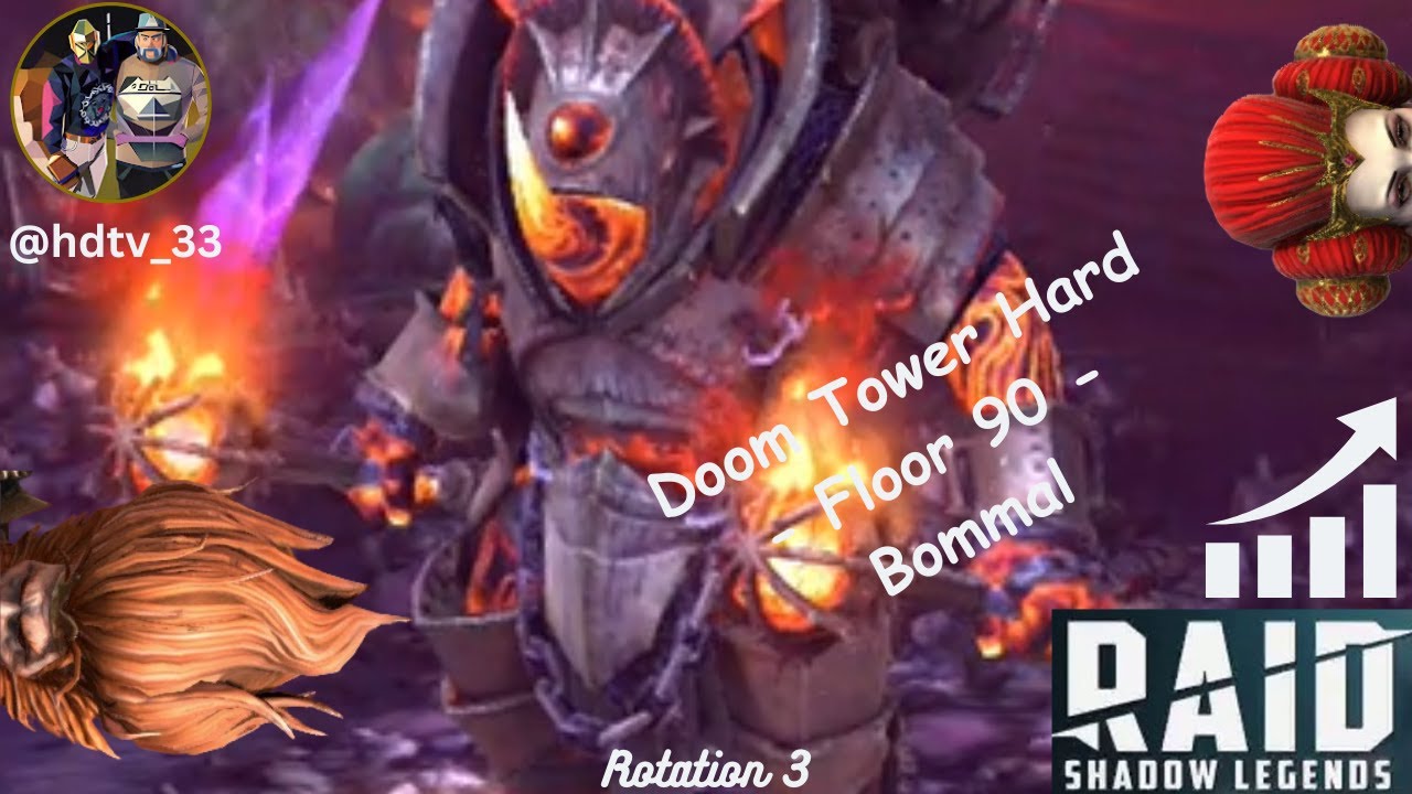 Doom Tower Hard - Floor 90 - Dreadhorn (Bommal) - YouTube