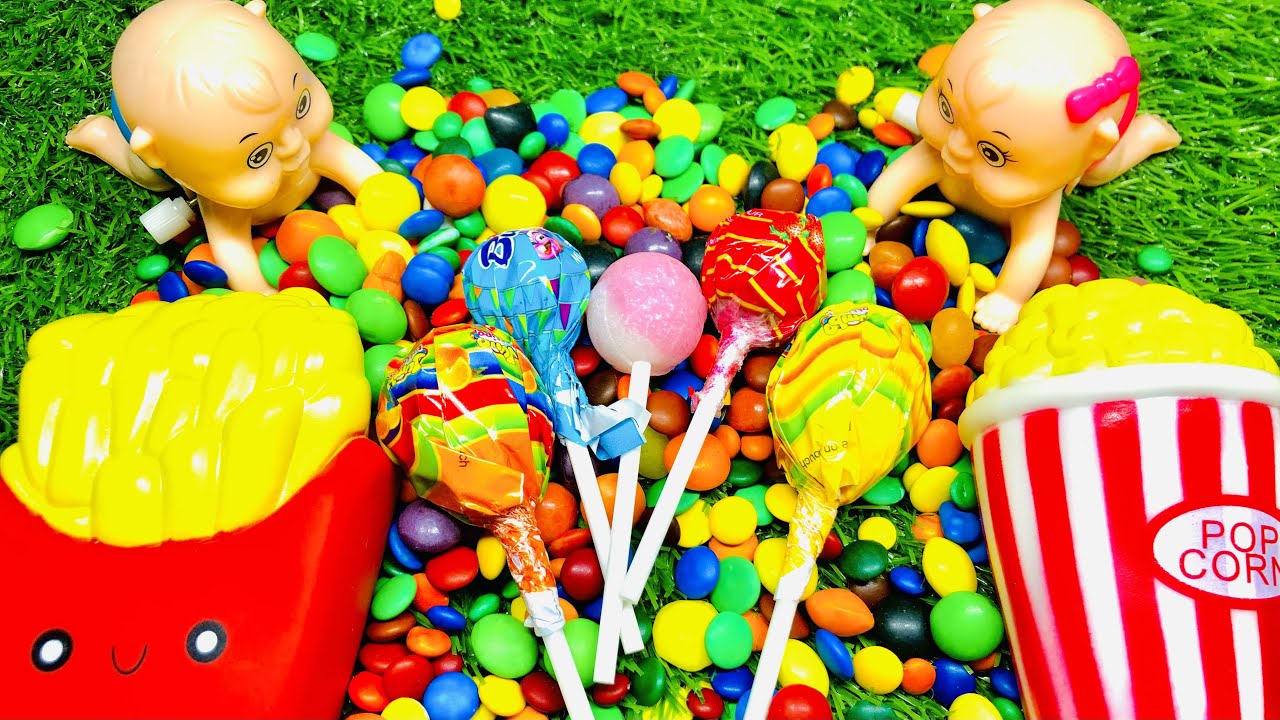 Mixing Candy with Lollipops | Chu Chu Toys | Satisfying Video | Asmr ...