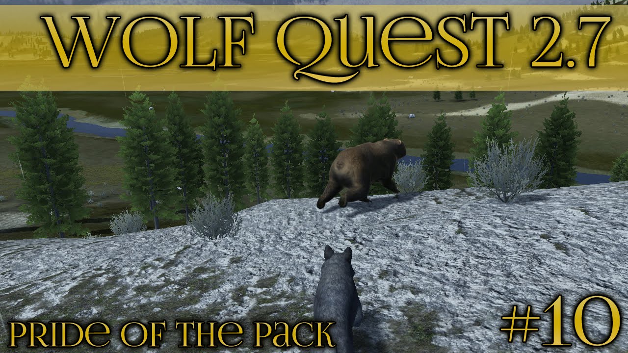 Trouble in the Storm!! 🐺 Wolf Quest 2.7 - Pride of the Pack 🐺 Episode ...