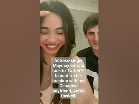 Maymay Entrata confirm her breakup with her Canadian boyfriend, Aaron ...