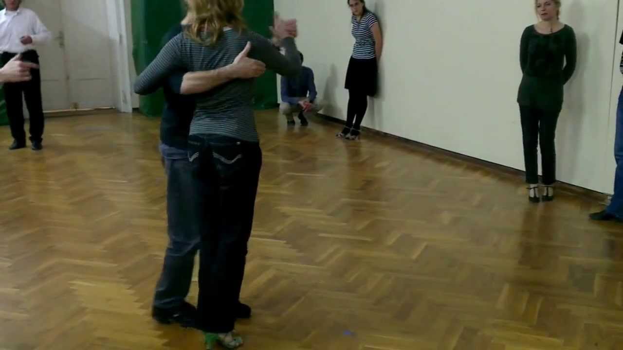 Tango Lesson: Milonga Workshop: "Penguin" ochitos (Tiny Ochos) - YouTube