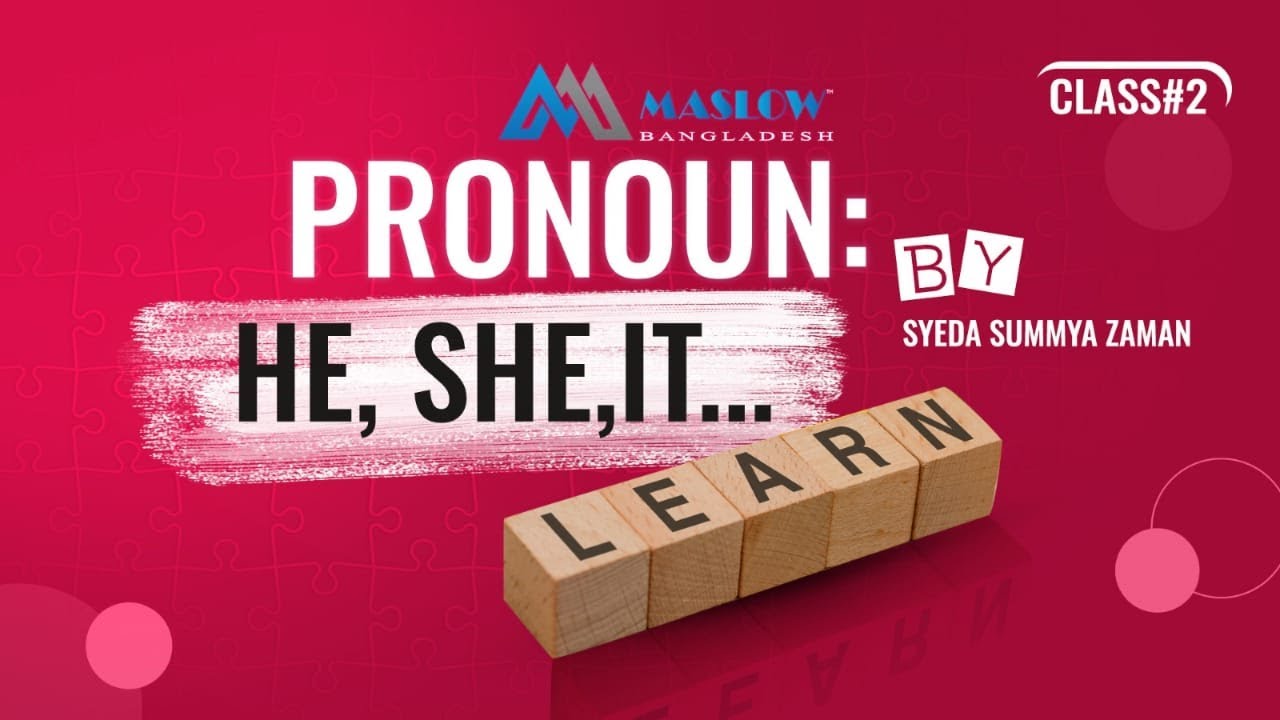 Basic English Class 2 | Uses of Pronoun | - YouTube