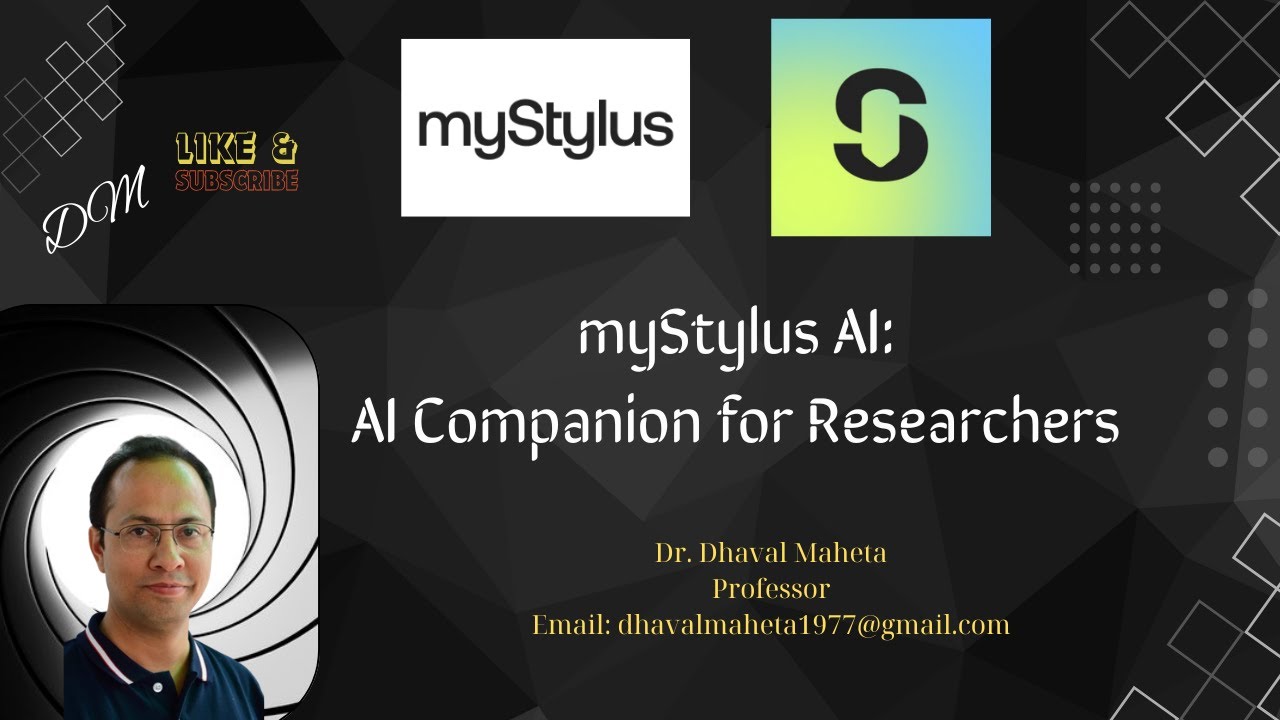 myStylus AI: AI Companions for Researchers - YouTube