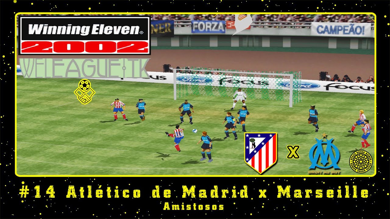 Winning Eleven 2002: WELeague Reloaded 2009 (PS1) A #14 Atlético de ...