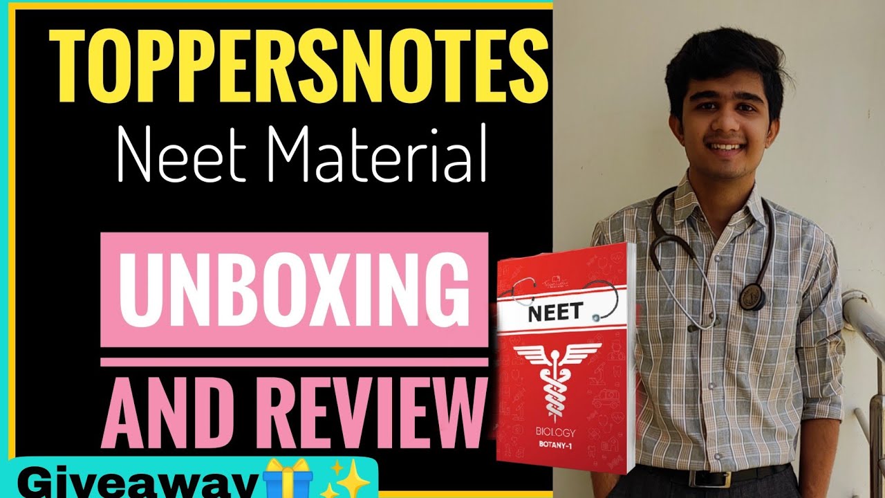 Toppers Notes Unboxing And Review | Neet Toppers Notes| Best Notes For ...