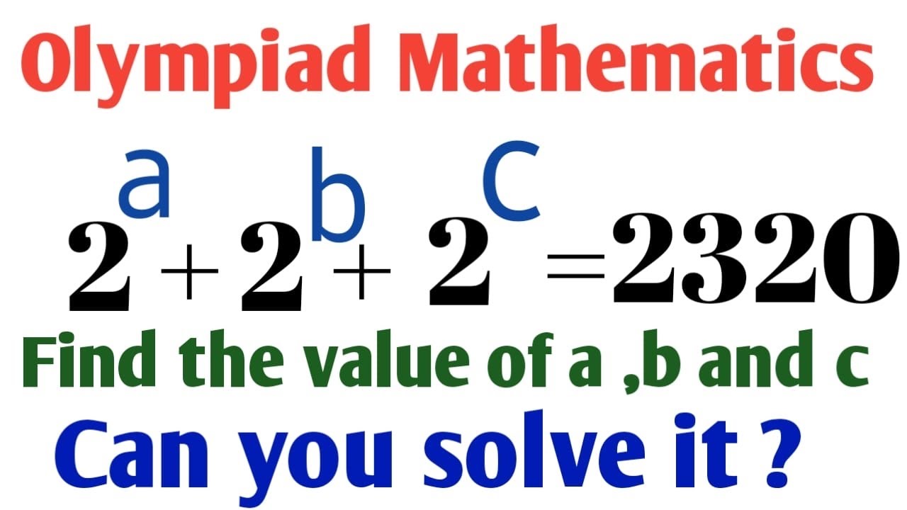 Mathematics Olympiad | RMO PRMO IMO - YouTube