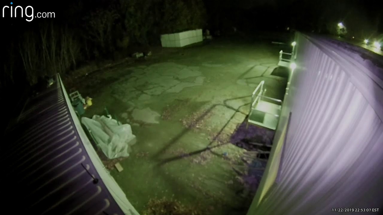This is what i caught on my ring camera - YouTube