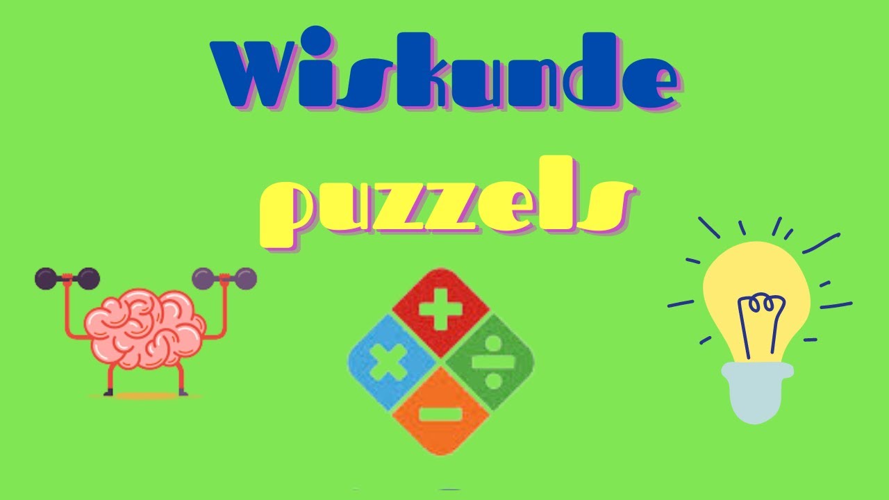 Wiskunde puzzels!! 🧠🧩🔢 - YouTube