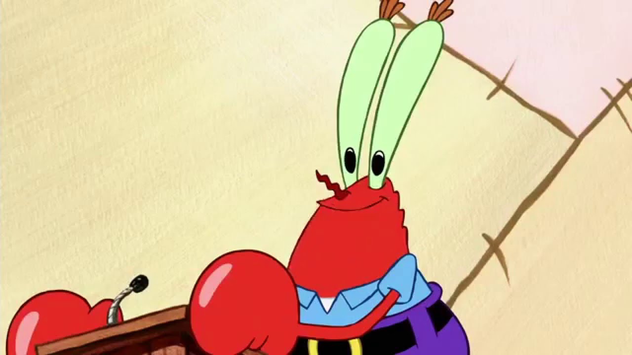 The New Manager of the Krusty Krab! - YouTube