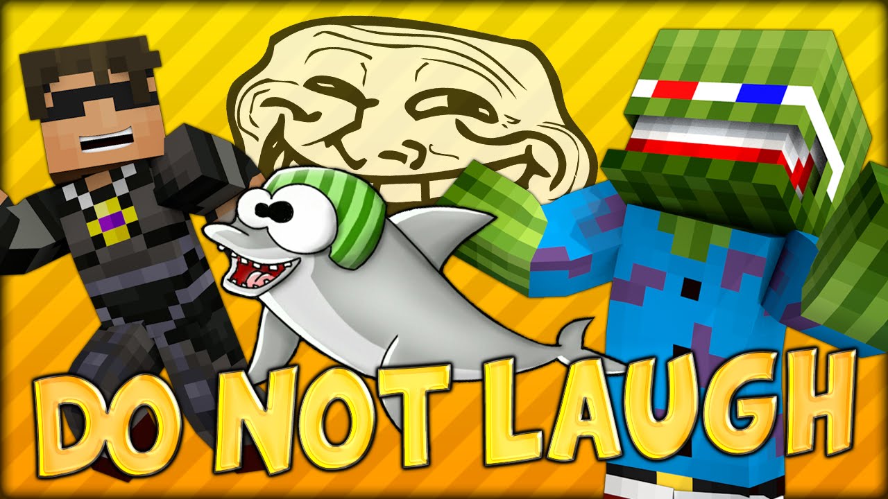 THE LAUGH EXPLOSIONS - Minecraft: DO NOT LAUGH Minigame w ...